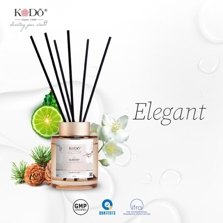 Elegant perfume essential oil diffuser rod set - Kodo