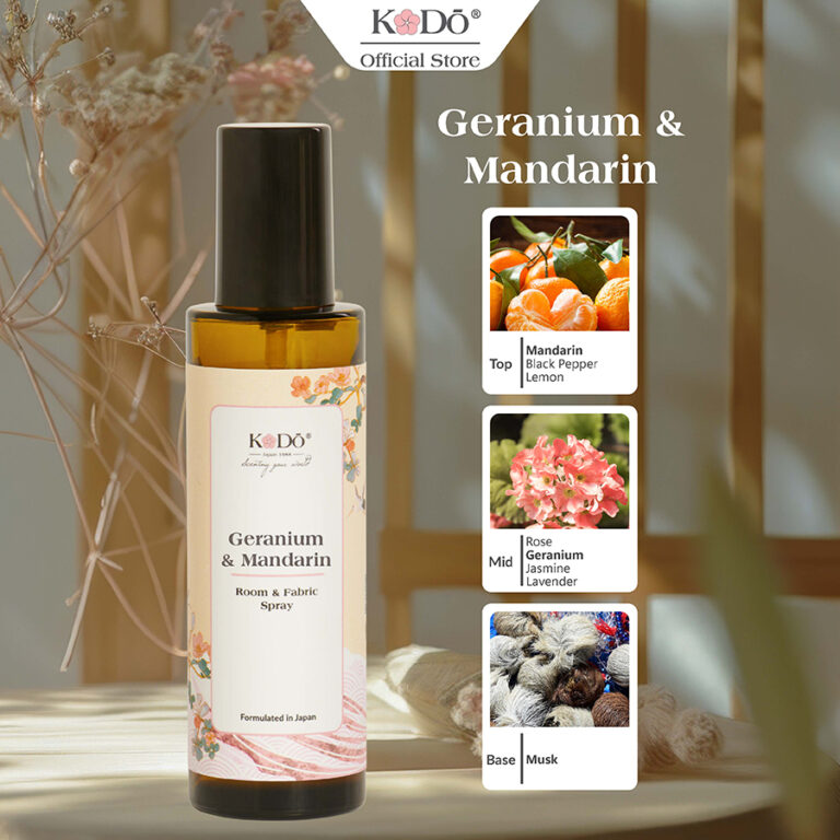 Geranium & Mandarin Perfume Spray - Kodo